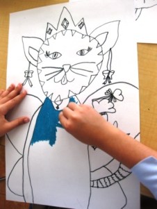 Grade 2 Cool Cats | ART LESSONS FOR KIDS