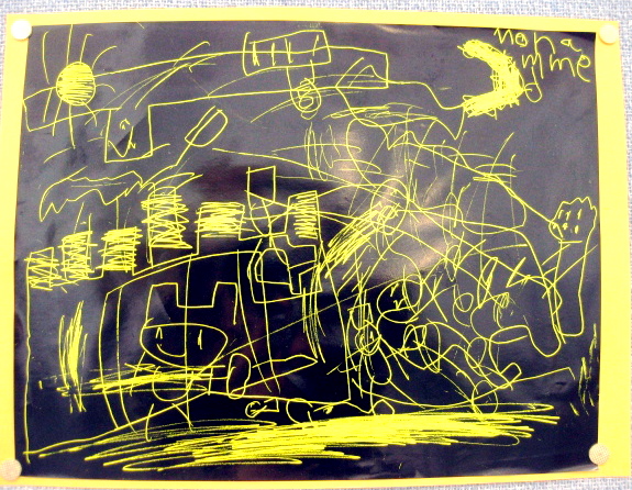 Scratch Art in Kinder | ART LESSONS FOR KIDS