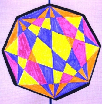 Geometric Designs in Grade Five | ART LESSONS FOR KIDS