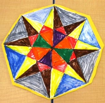 Geometric Designs in Grade Five | ART LESSONS FOR KIDS