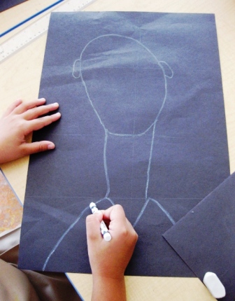 Modigliani Self-Portraits in Grade Three | ART LESSONS FOR KIDS