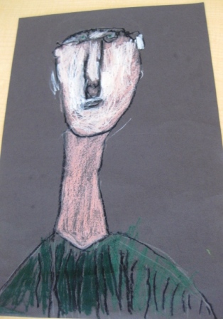Modigliani Self-Portraits in Grade Three | ART LESSONS FOR KIDS