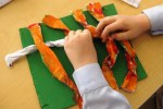 Recycled Paper Weaving in Grade Two | ART LESSONS FOR KIDS