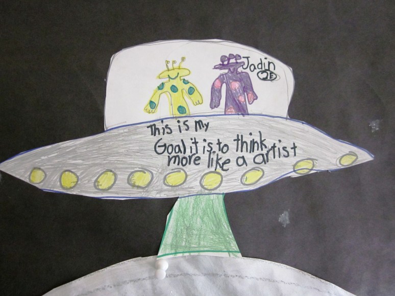 Goals Mural Update | ART LESSONS FOR KIDS