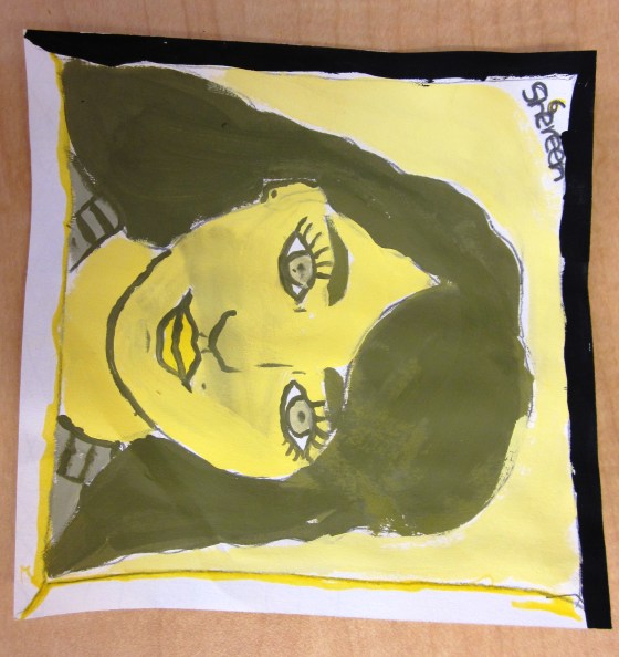 Mini Me Self-Portraits | ART LESSONS FOR KIDS