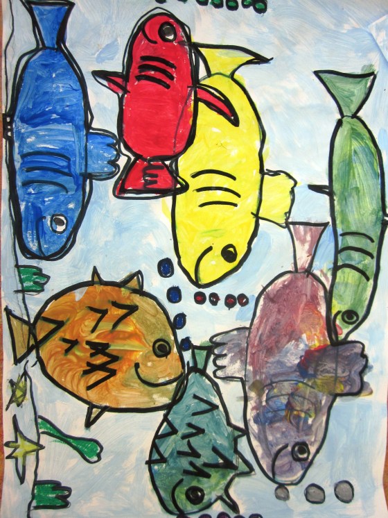 Color Mixing in Grade One | ART LESSONS FOR KIDS