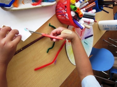 Delicious Color Wheel Pizzas in Grade Two | ART LESSONS FOR KIDS
