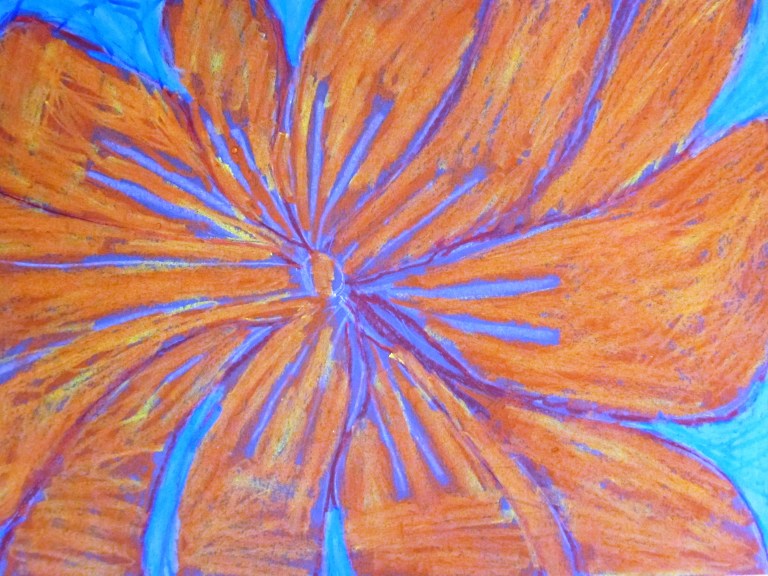Oil and Chalk Pastels in Grade Two | ART LESSONS FOR KIDS