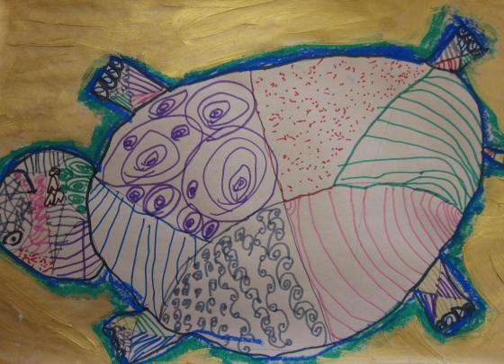 Textured Animals in Grade One | ART LESSONS FOR KIDS