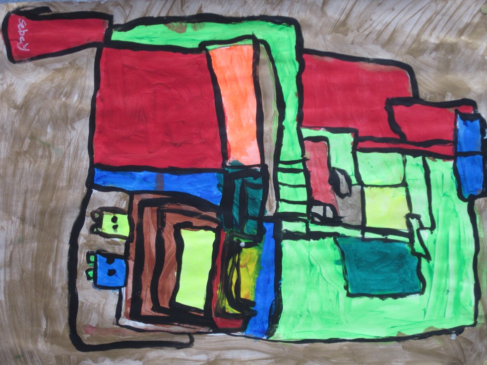 Abstract Art in Grade Three | ART LESSONS FOR KIDS